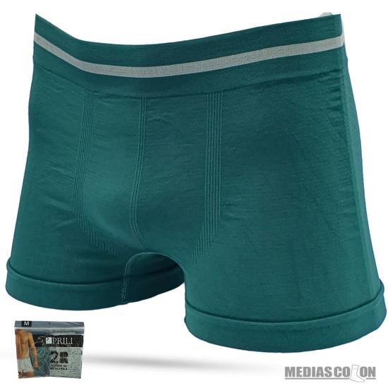 Medias Colon - PRILI BOXER PACK X2 MICROFIBRA
